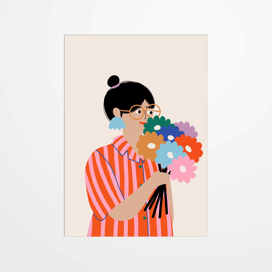 Postkarte BLUMEN von Jennifer Bouron I My 365 | DAZWISCHEN von Isabell ...